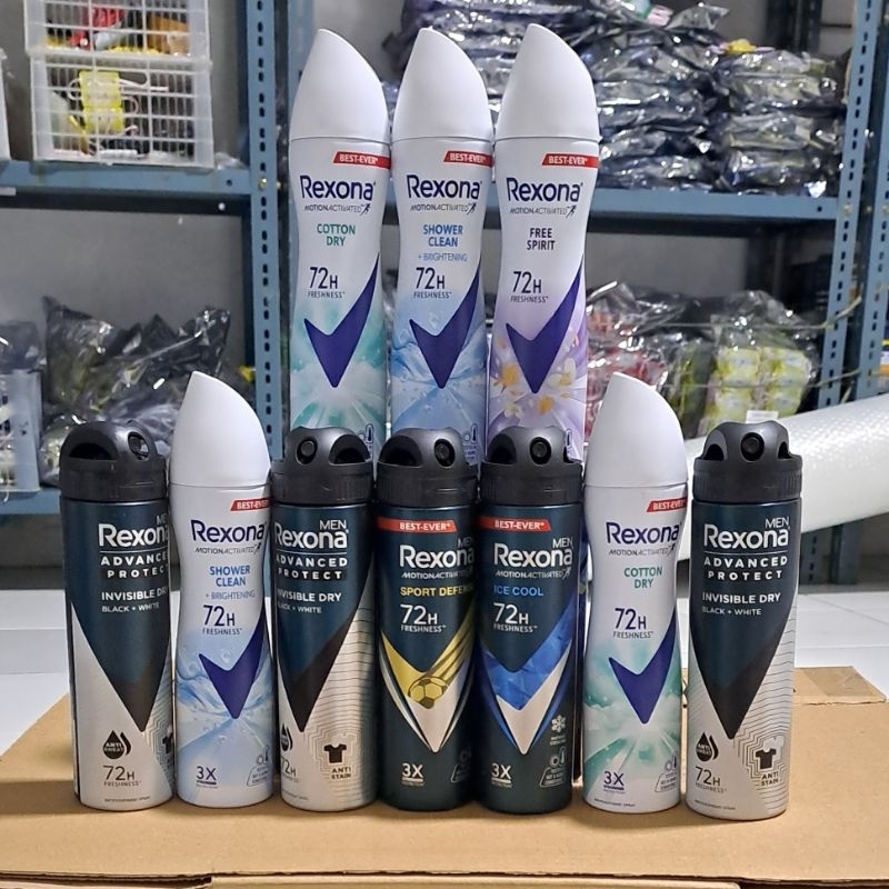 Jual Rexona Women / Men Deodorant Spray 135ml | Shopee Indonesia