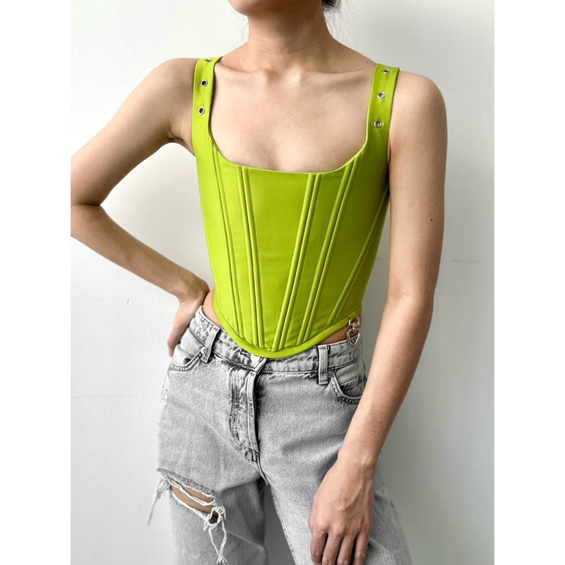 Jual NEON Corset Top - SHERRA | Shopee Indonesia