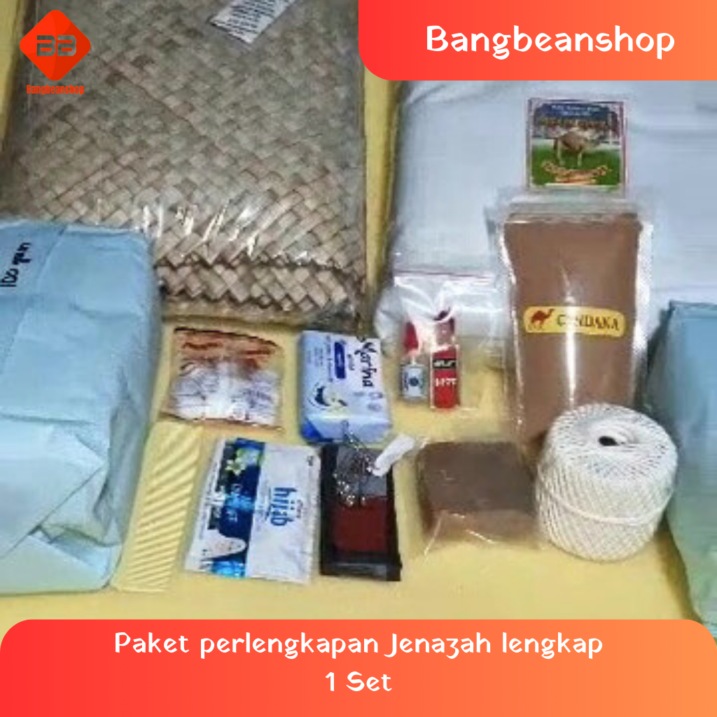 Jual Paket Perlengkapan Jenazah Lengkap 1 Set(kafan,tikar, kelengkapan ...