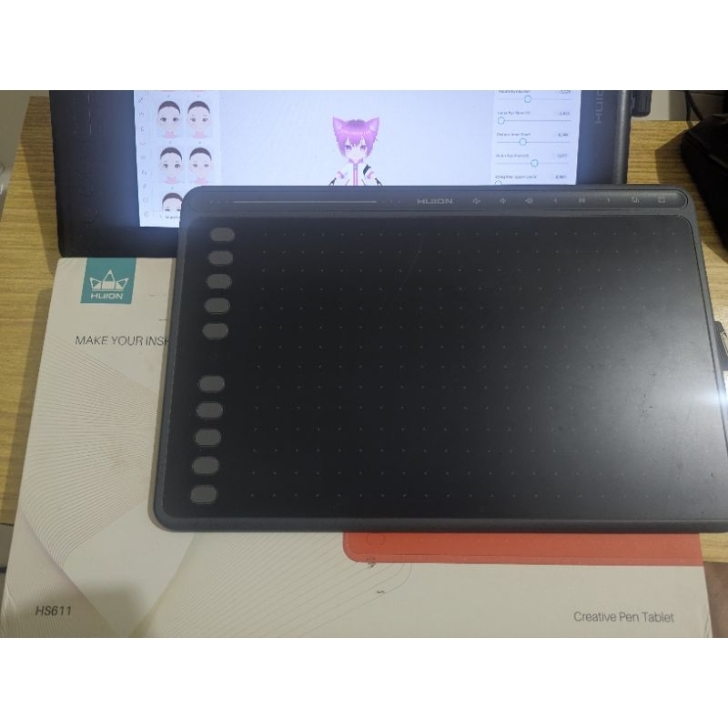 Jual Pentab Pen Tablet Huion HS611 (Drawing Tablet) | Shopee Indonesia