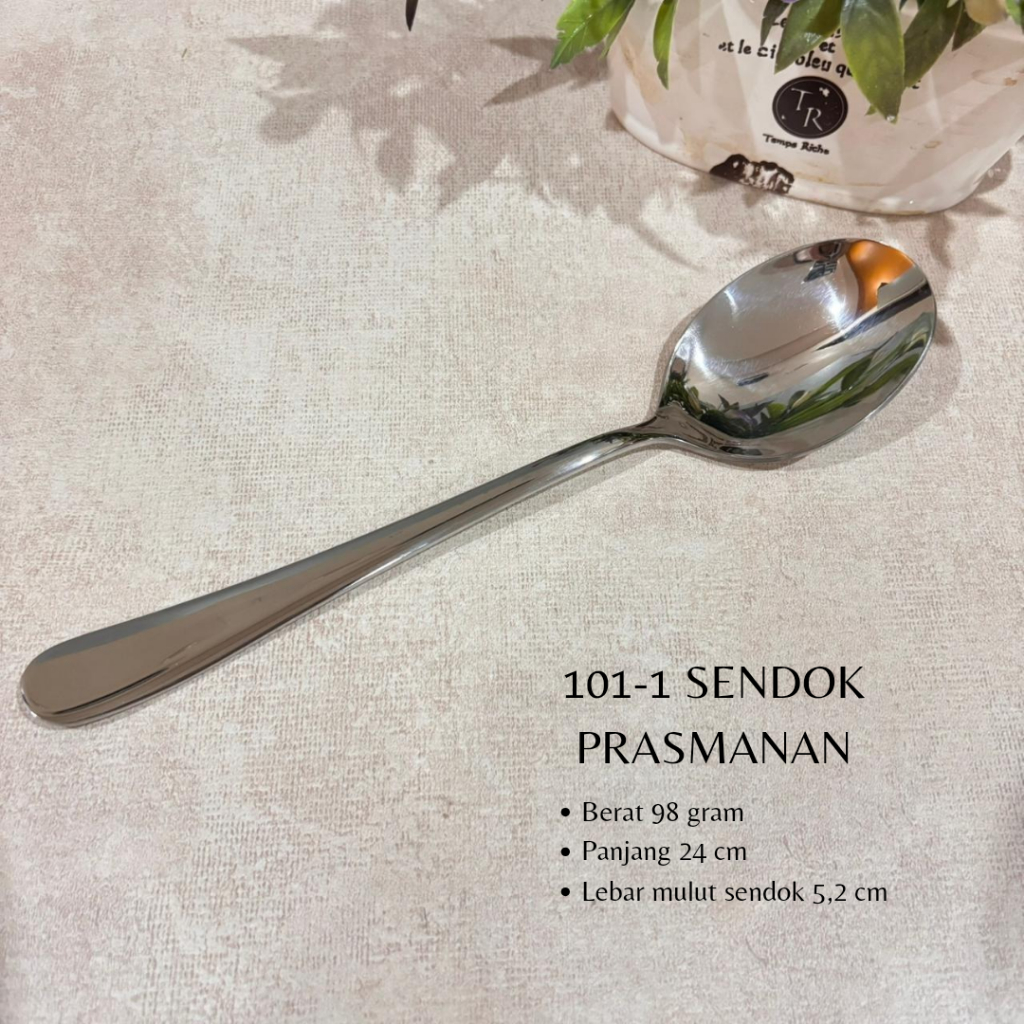 Jual Sendok Sayur Lauk Stainless Dish Spoon Prasmanan Tebal Sendok ...
