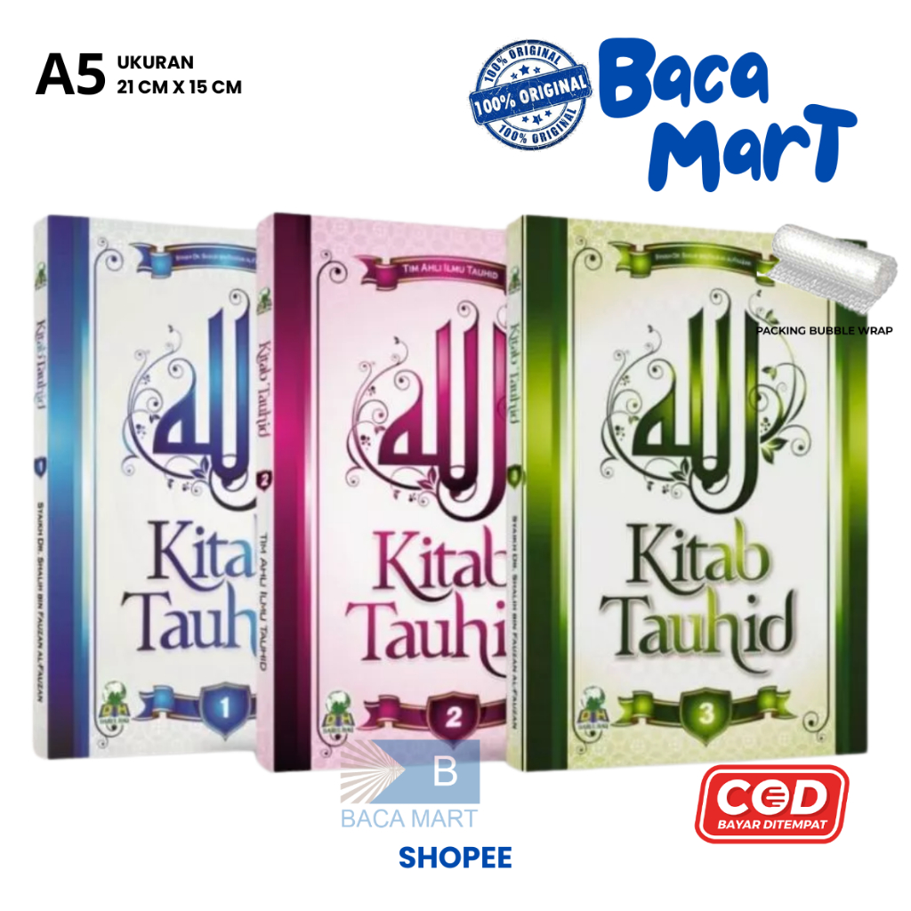 Jual KITAB TAUHID JILID 1 2 3 Syaikh Shalih bin Fauzan Al Fauzan ...