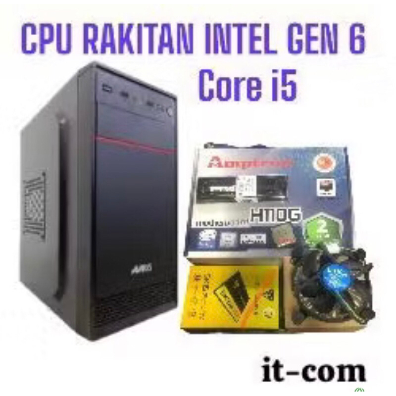 Jual Cpu Rakitan intel Core i5-6500 | 8gb RAM | 512Gb Ssd nvme Free ...