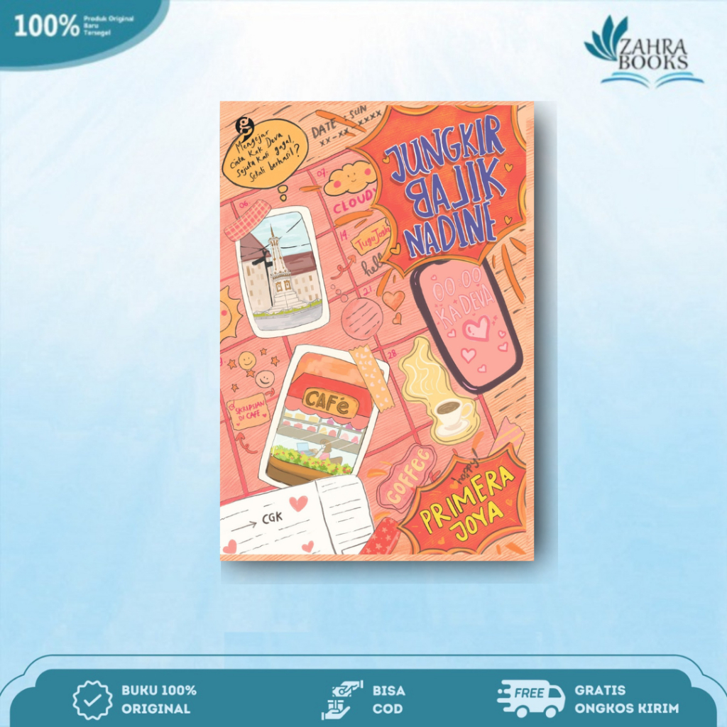 Jual NOVEL JUNGKIR BALIK NADINE by Primera Joya - GagasMedia | Shopee Indonesia