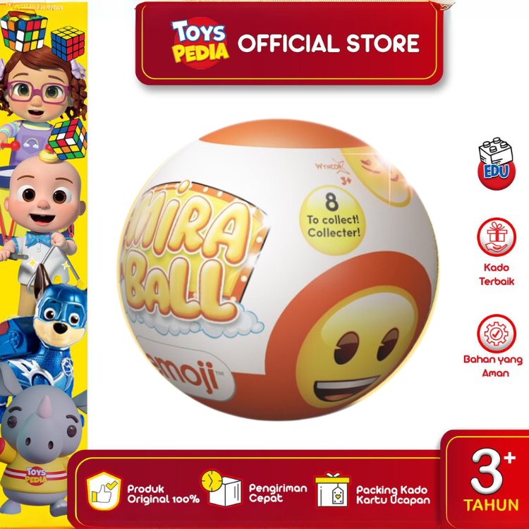 Jual Mainan Miraball Emoji Random | Shopee Indonesia