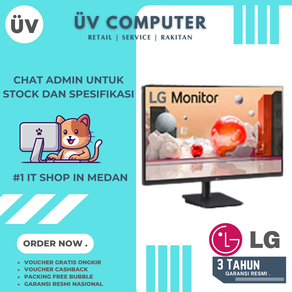 Jual Monitor LED LCD LG 27MS500-B | 27" inch | FHD | Panel IPS | 100Hz ...