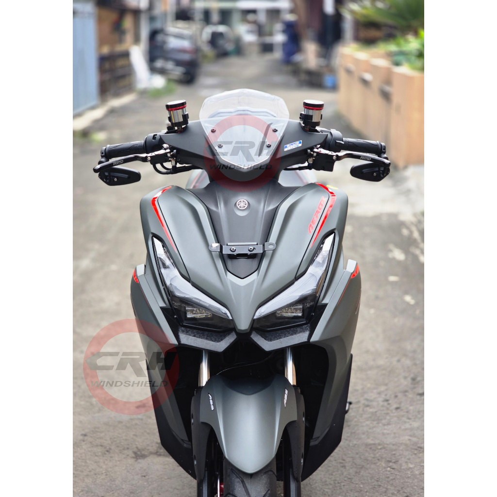 Jual windshield visor yamaha Aerox | Aerox New | Windshield Aerox Alpha ...
