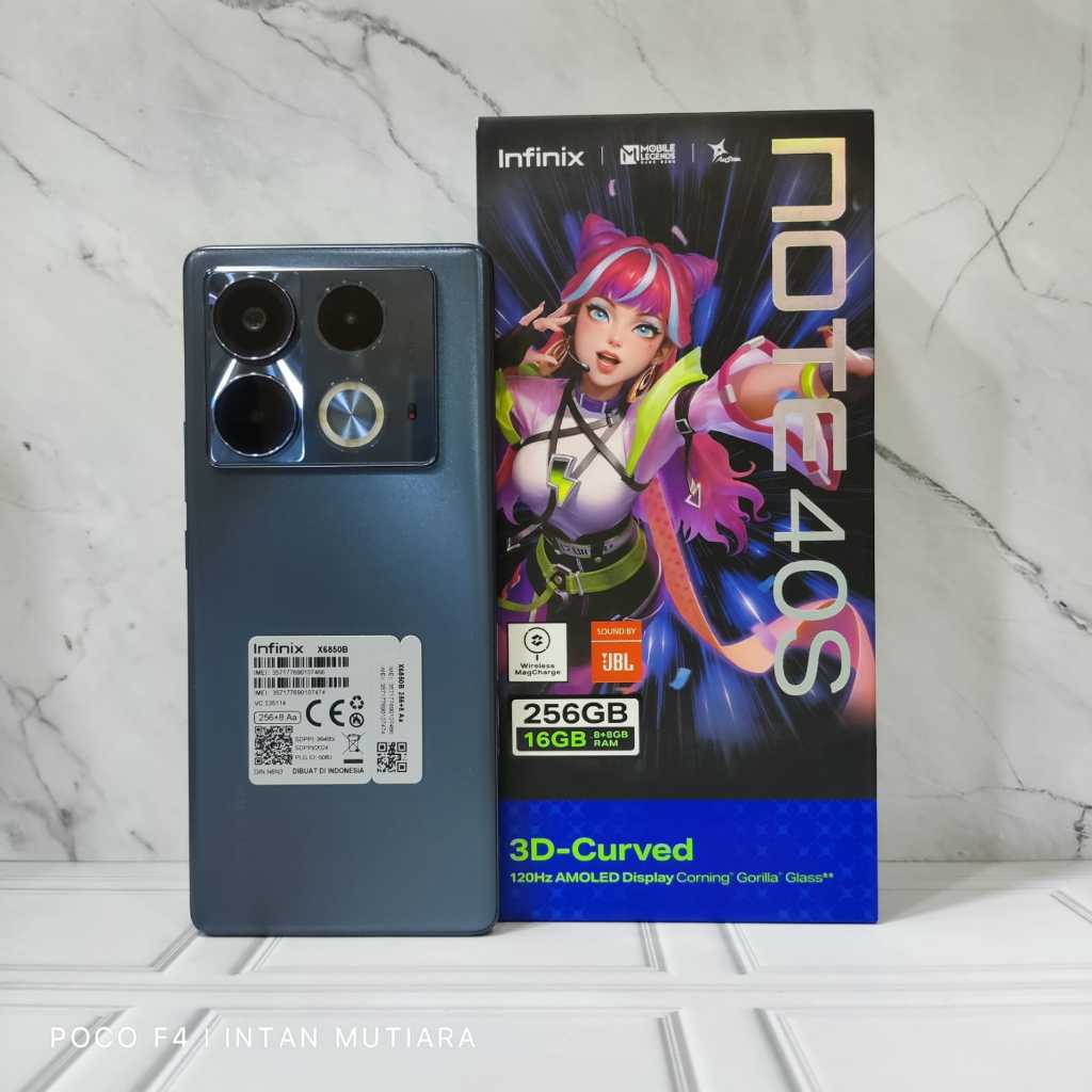 Jual Infinix Note 40s Ram 8 Rom 256GB ( Second ) | Shopee Indonesia