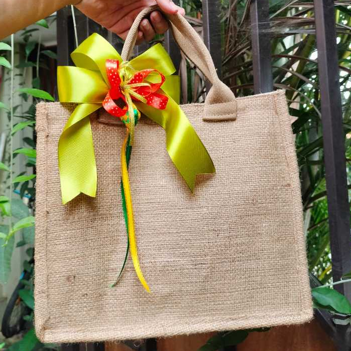 Jual ToteBag Goni - Tas Jinjing Custom Hand Bag Souvenir Karung Goni ...