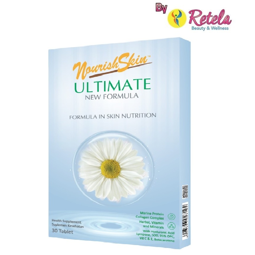 Jual NOURISH SKIN ULTIMATE NEW FORMULA 30 TABLET | Shopee Indonesia