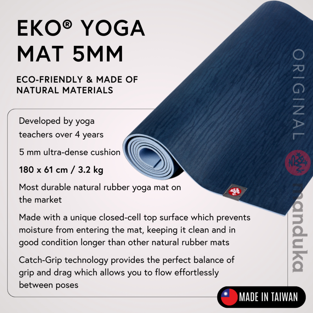 Jual Manduka Eko® Yoga Mat 5mm Original / Matras Natural Rubber / Eco ...