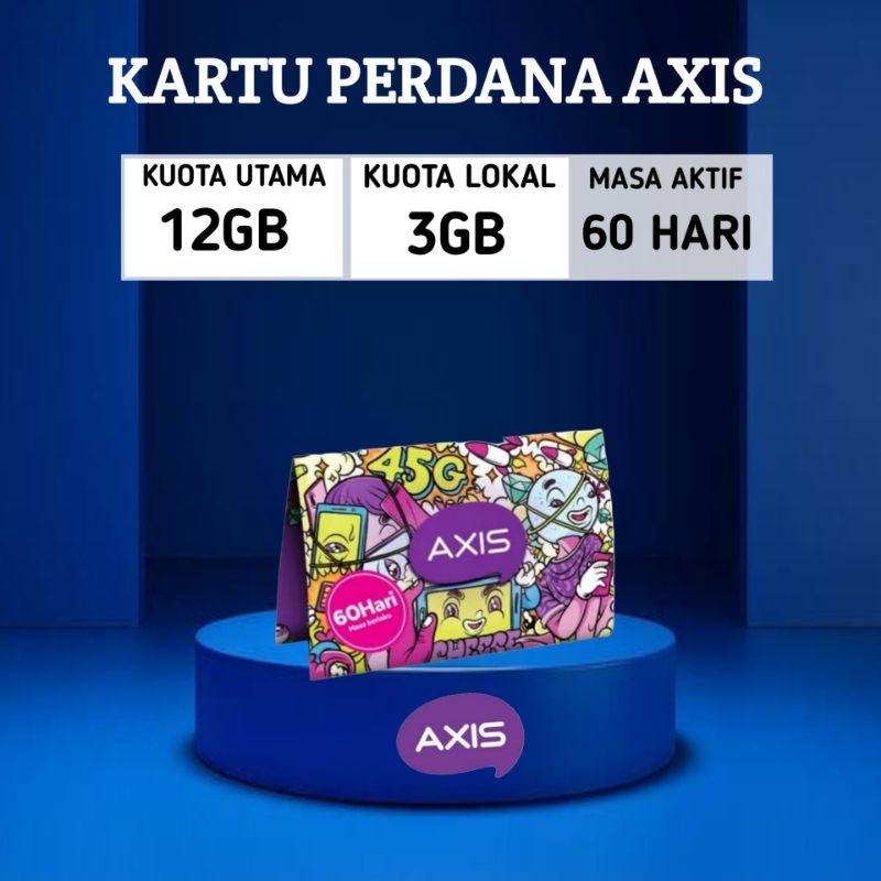 Jual PROMO KARTU PERDANA AXIS BRONET 15GB(SEGEL) | Shopee Indonesia