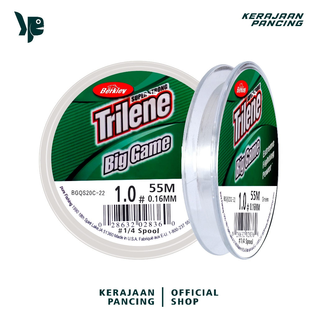 Jual KERAJAAN PANCING - Senar Pancing Trilene Warna Putih Panjang 55m ...