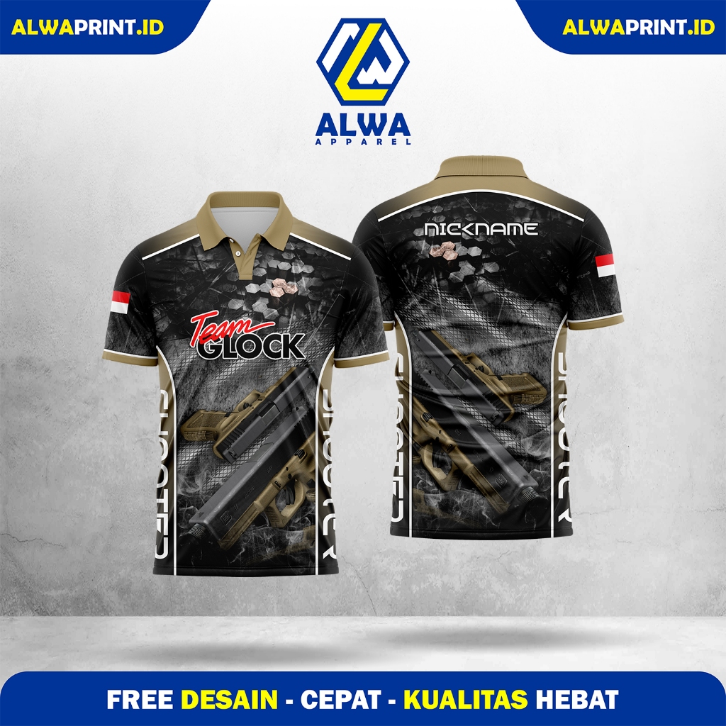 Jual JERSEY FULL PRINT, BISA CUSTOM, FREE DESAIN BISA SATUAN | SHOOTER ...