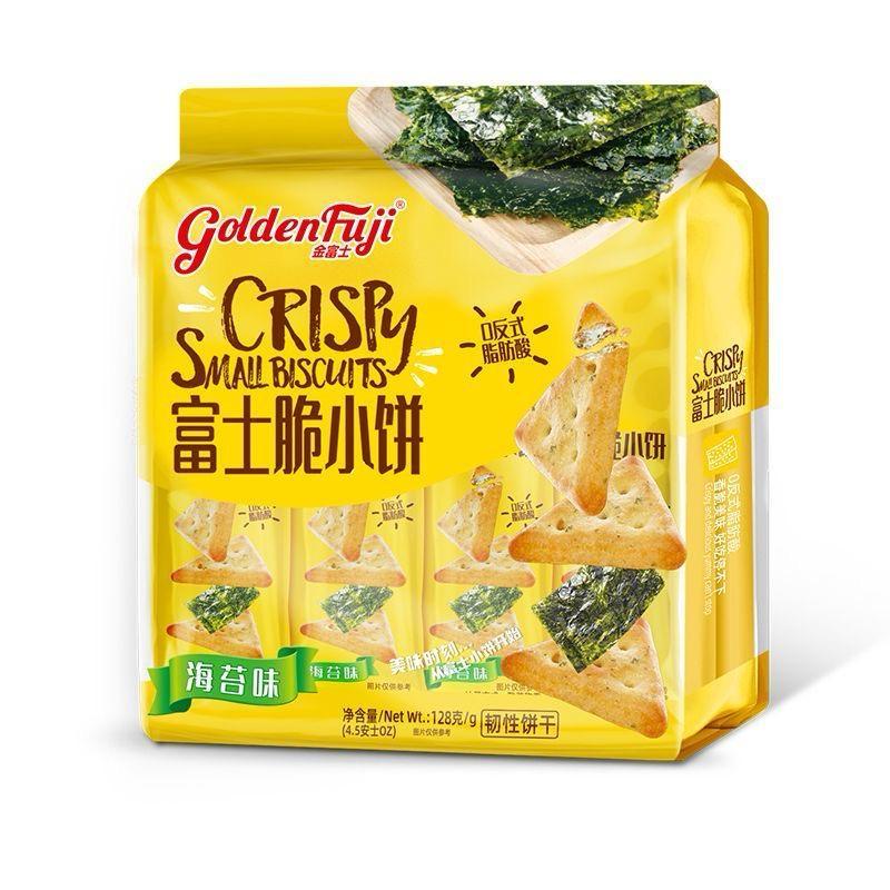 Jual GOLDEN FUJI BISKUIT STIK RASA SMALL SEAWEED 128 GRAM | Shopee ...