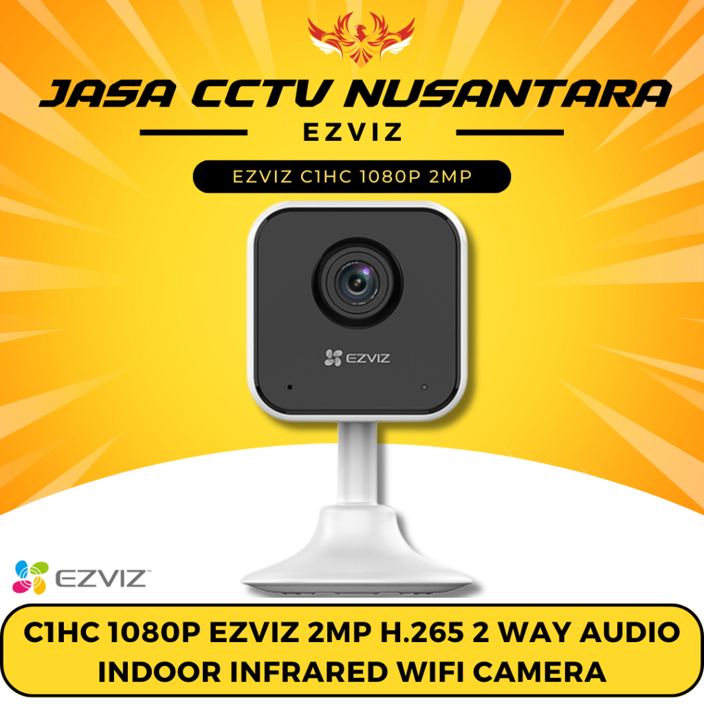 Jual C1HC 1080P EZVIZ 2MP H.265 2 WAY AUDIO INDOOR INFRARED WIFI CAMERA ...