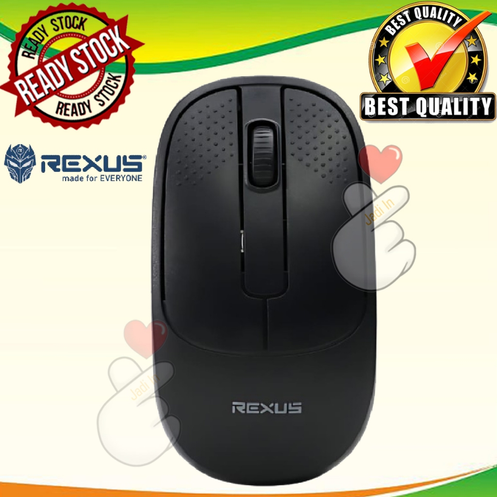 Jual Rexus Q5 Mouse Wireless Silent Click | Shopee Indonesia