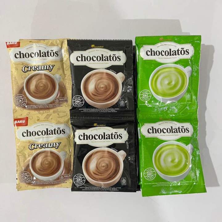 Jual Chocolatos Italian Chocolate Taste sachet @27g 1 banded 5 sachet ...
