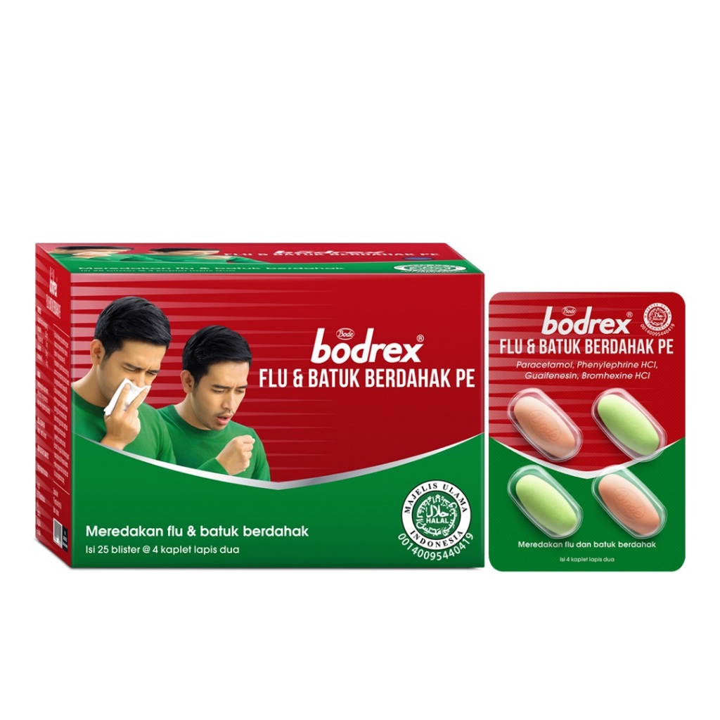 Jual Bodrex Flu Batuk Berdahak Obat Pilek Obat Flu Obat Pilek Demam ...