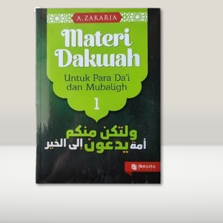 Jual Buku Kitab Kategori Dakwah Materi Dakwah I; Bekal Untuk Para Da'i ...