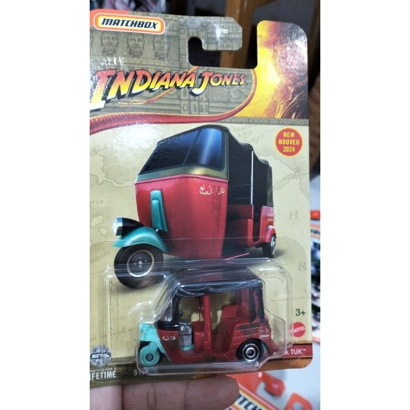 Jual Matchbox Original 2024 !!! Indiana Jones Tangiers Tuk Tuk Lot H ...