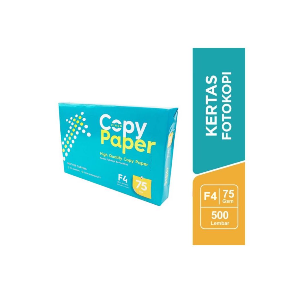 Jual (5 RIM) Kertas HVS Copy Paper F4 75 Gsm / HVS CopyPaper F4 75 Gram ...