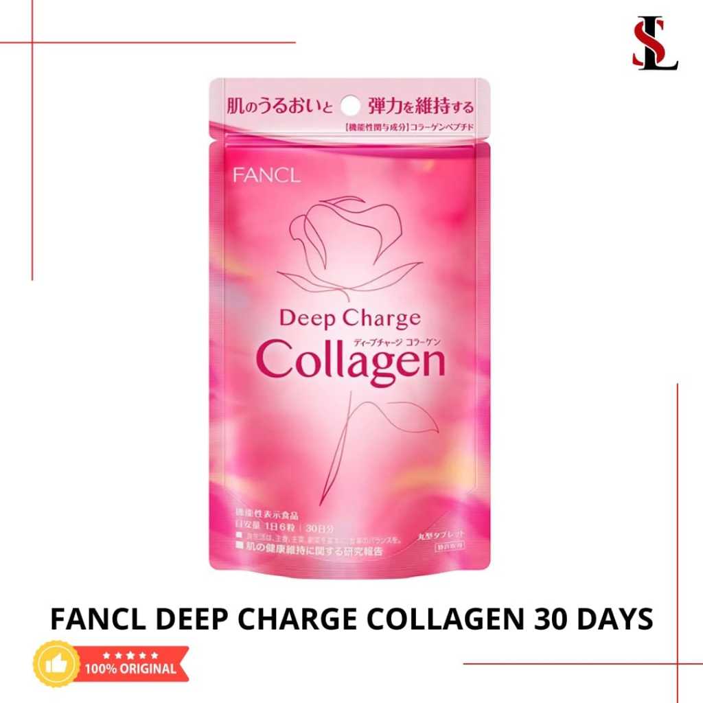 Jual Fancl Deep charge collagen kolagen 180 tabs 30 days Japan | Shopee ...