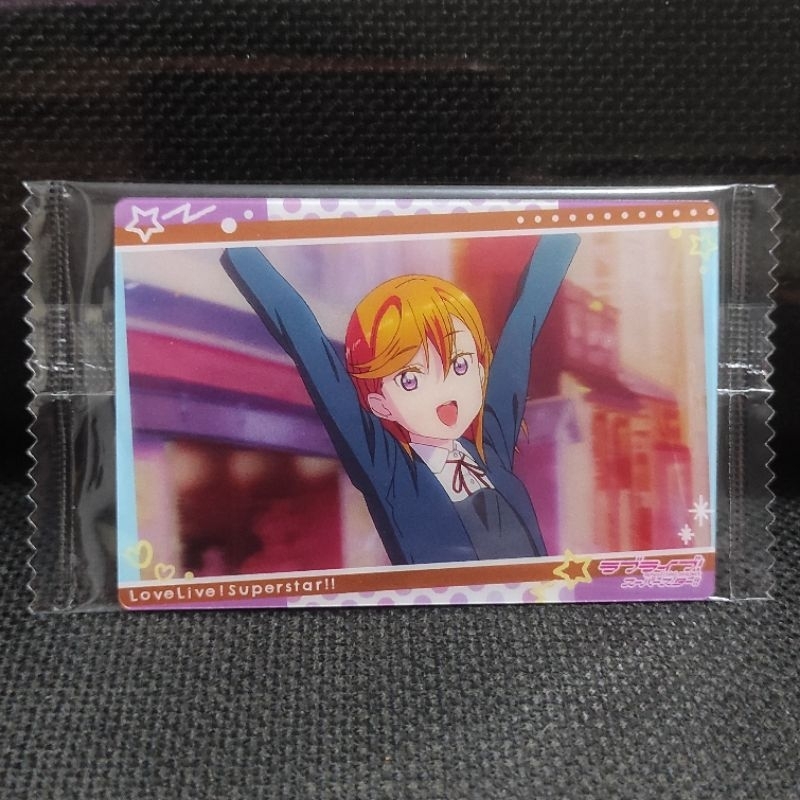 Jual Sealed Kartu Wafer Card Love Live Superstar Liella Shibuya Kanon 1 ...