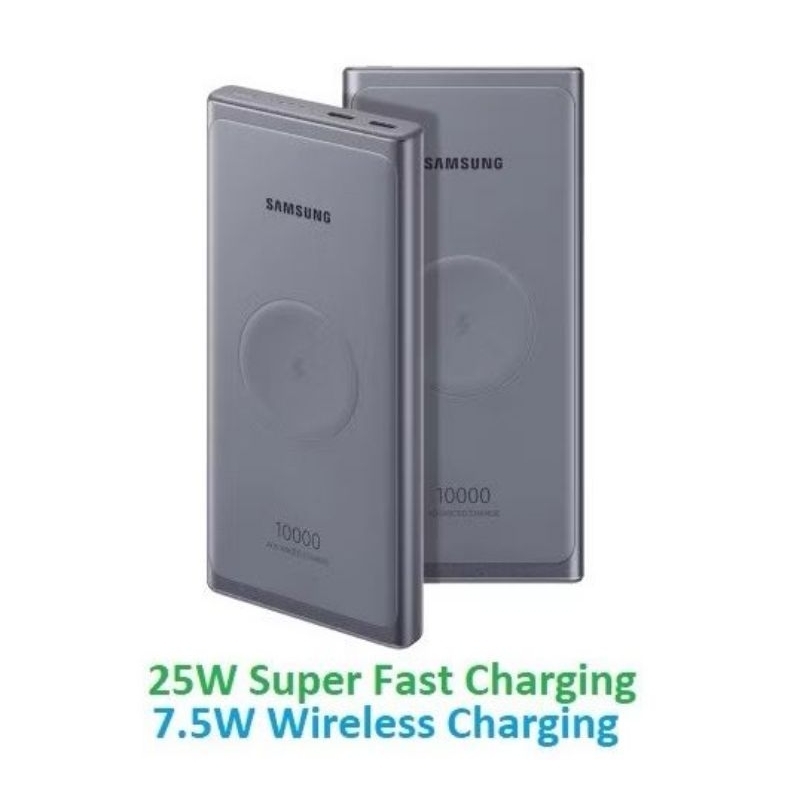 Jual PowerBank 10000mAh Samsung 25W Super Fast Charging + Wireless 7,5W ...