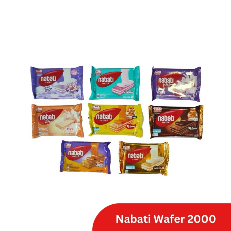 Jual NABATI WAFFER 2000 37GR DUS ( 60 PCS ) | Shopee Indonesia