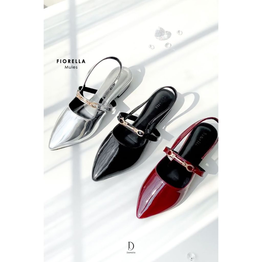 Jual Damelia Melstore JKT Fiorella Mules Wanita | Shopee Indonesia