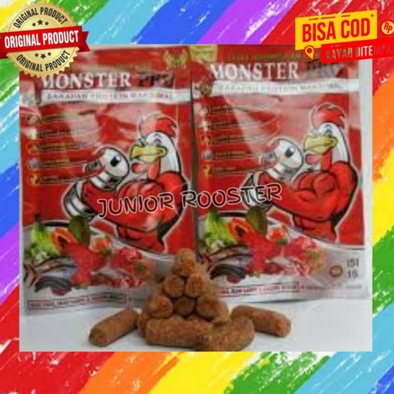 Jual MONSTER PRO JAMU & SUPLEMEN AYAM ADUAN | Shopee Indonesia
