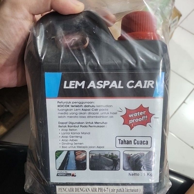 Jual Lem Aspal Cair 1kg dan 5kg | Shopee Indonesia