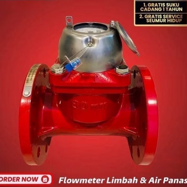 Jual FLOW METER LIMBAH 3 INCH SHM DN80 - SEWAGE FLOW METER 3" (80mm ...