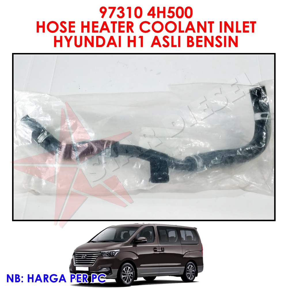 Jual SELANG HEATER COOLANT INLET 97310 4H500 HYUNDAI H1 DIESEL A2 PIPA ...