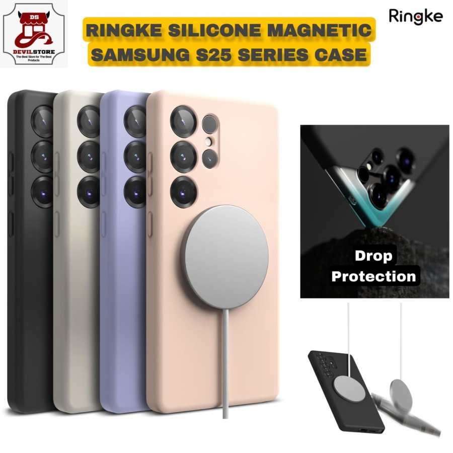 Jual Case Samsung S25 Ultra Ringke Silicone magnetic Casing S25 Plus ...