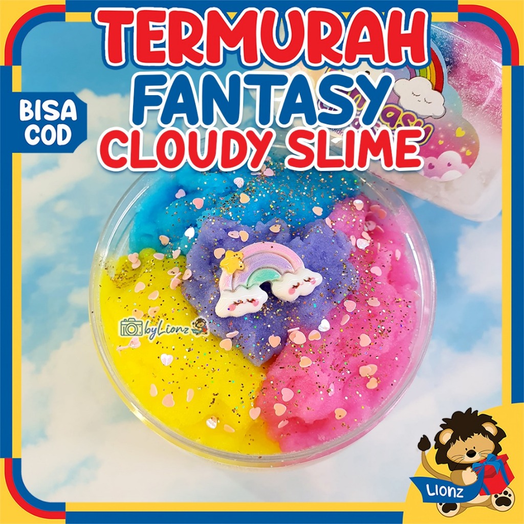 Jual Mainan Slime Fantasy Cloudy Big Cup 300ml | Shopee Indonesia