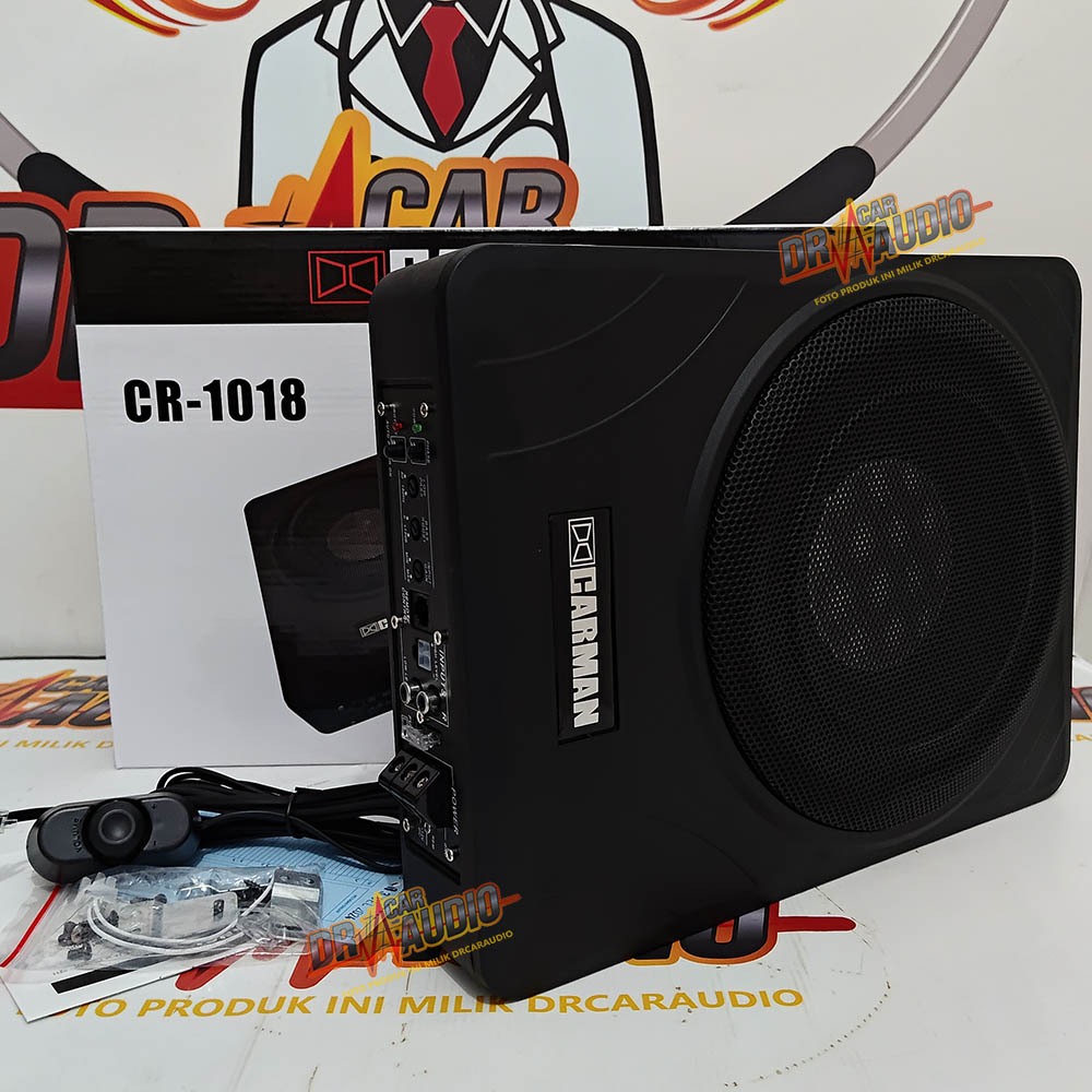 Jual Subwoofer Aktif Carman CR-1018 Subwoofer Kolong 10 Inch | Shopee Indonesia