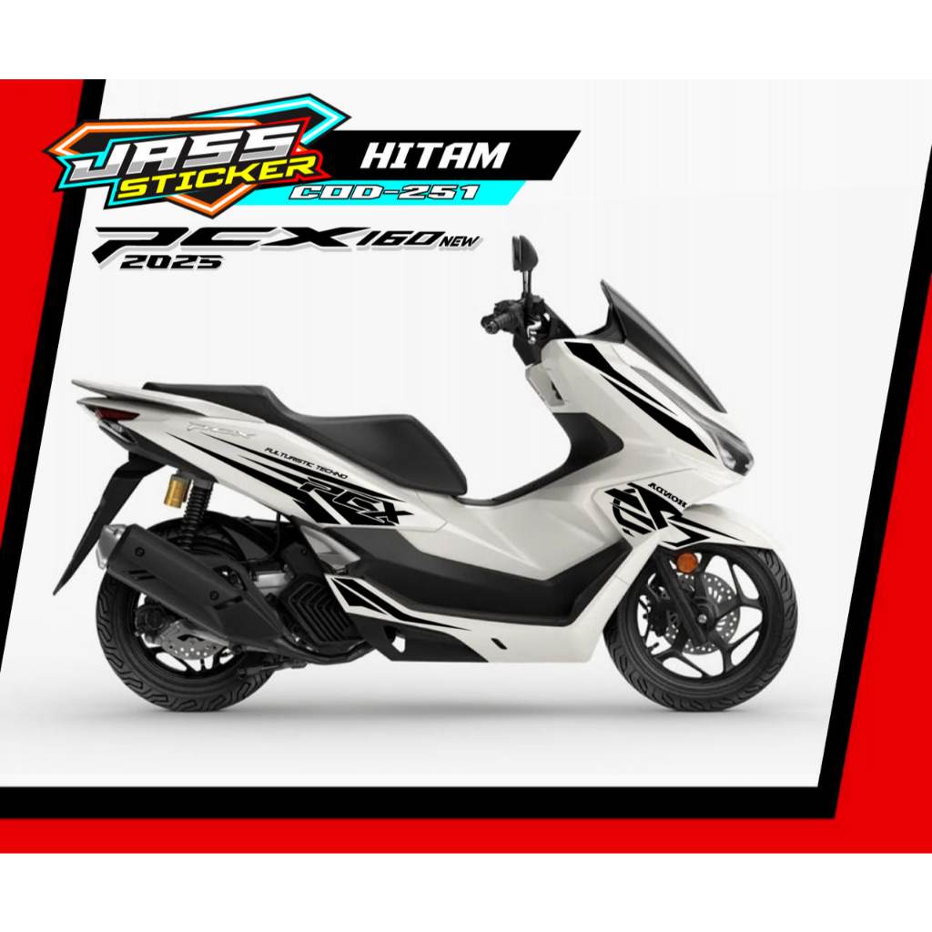 Jual STICKER CUTTING PCX 160 2025 / STIKER STRIPPING PCX/STRIPING ...