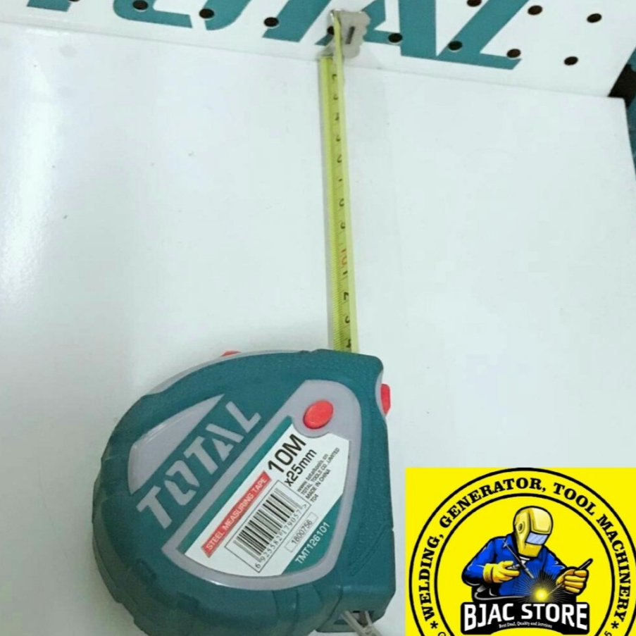 Jual Meteran metris dan inch Steel Measuring Tape TOTAL | Shopee Indonesia