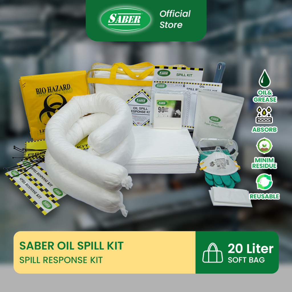 Jual SABER OIL SPILL RESPONSE KIT - SOFT BAG 20 LITER - SO20-SK/SB ...