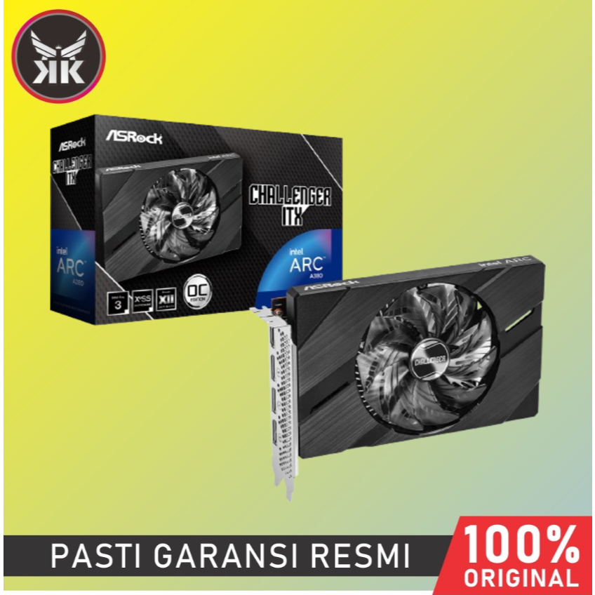 Jual VGA CARD INTEL ARC A380 CHALLENGER ITX 6GB OC | Shopee Indonesia