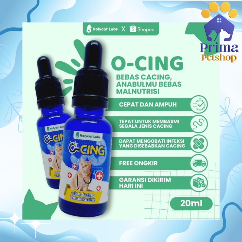 Jual O-CING O CING OCING OBAT CACING KUCING | Shopee Indonesia