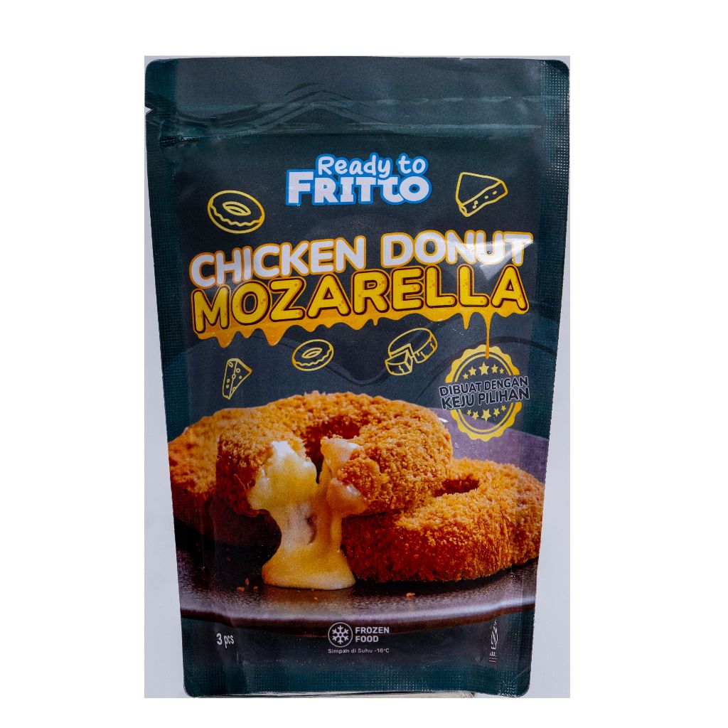 Jual Ready-to-Fritto Chicken Donut Mozzarella Frozen 3 pcs Siap Untuk ...