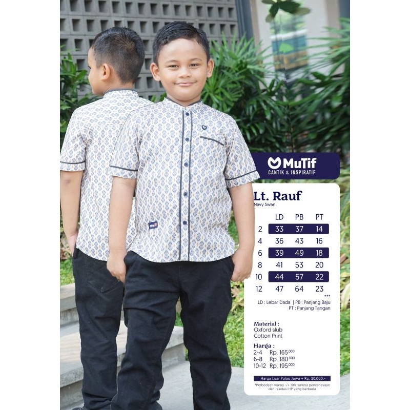 Jual Sarimbit Keluarga Gamis Nailani Koko Rauf Navy Swan By Mutif 2025 ...