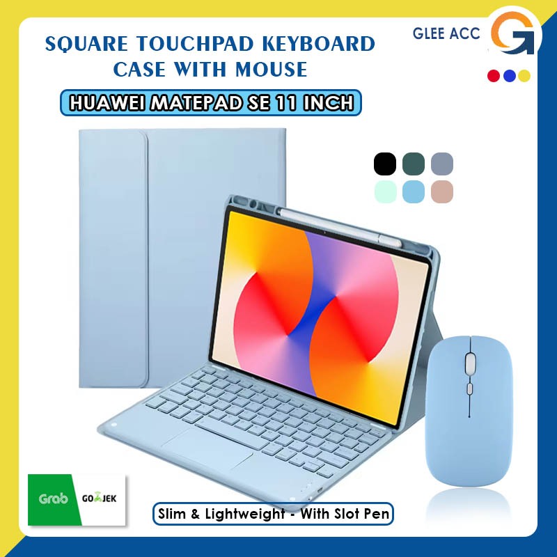 Jual HUAWEI Matepad SE 11 Inch Square Touchpad Keyboard Case with Mouse ...