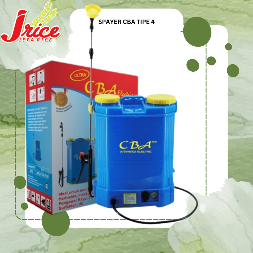 Jual SPAYER CBA TIPE 4 ELEKTRIK 16 LITER SPRAYER ELECTRIC | Shopee ...