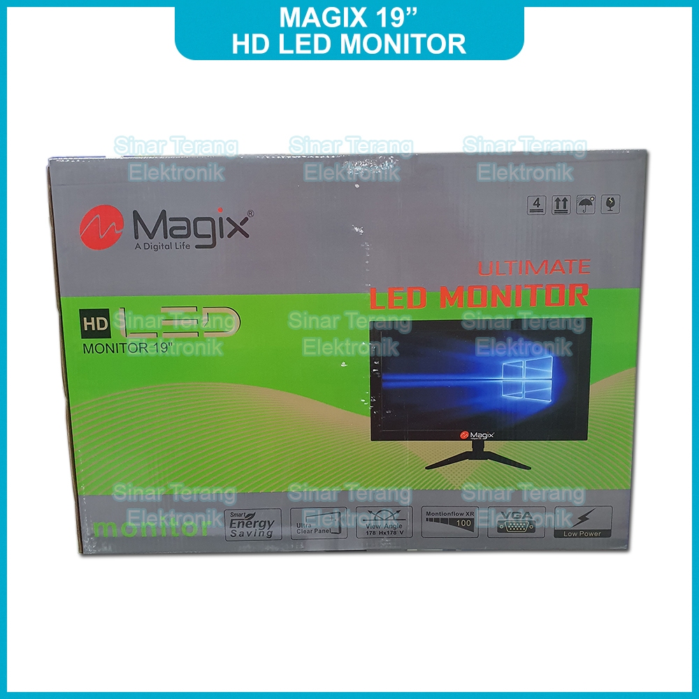 Jual Monitor LED 19 inch merek Magix | Shopee Indonesia