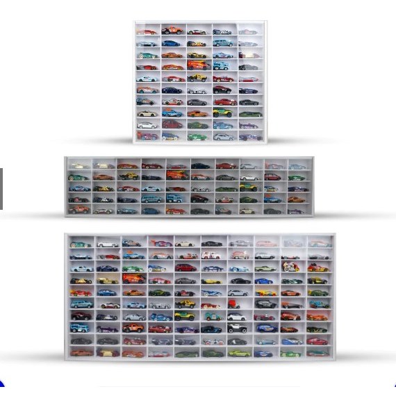 Jual Rak Hotwheels PVC Board Isi 50 Tanpa Logo | Shopee Indonesia