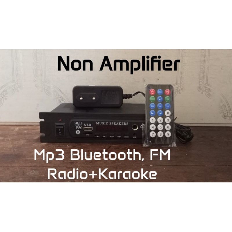 Jual Mp3 Bluetooth Radio+Karaoke Non Amplifier | Shopee Indonesia